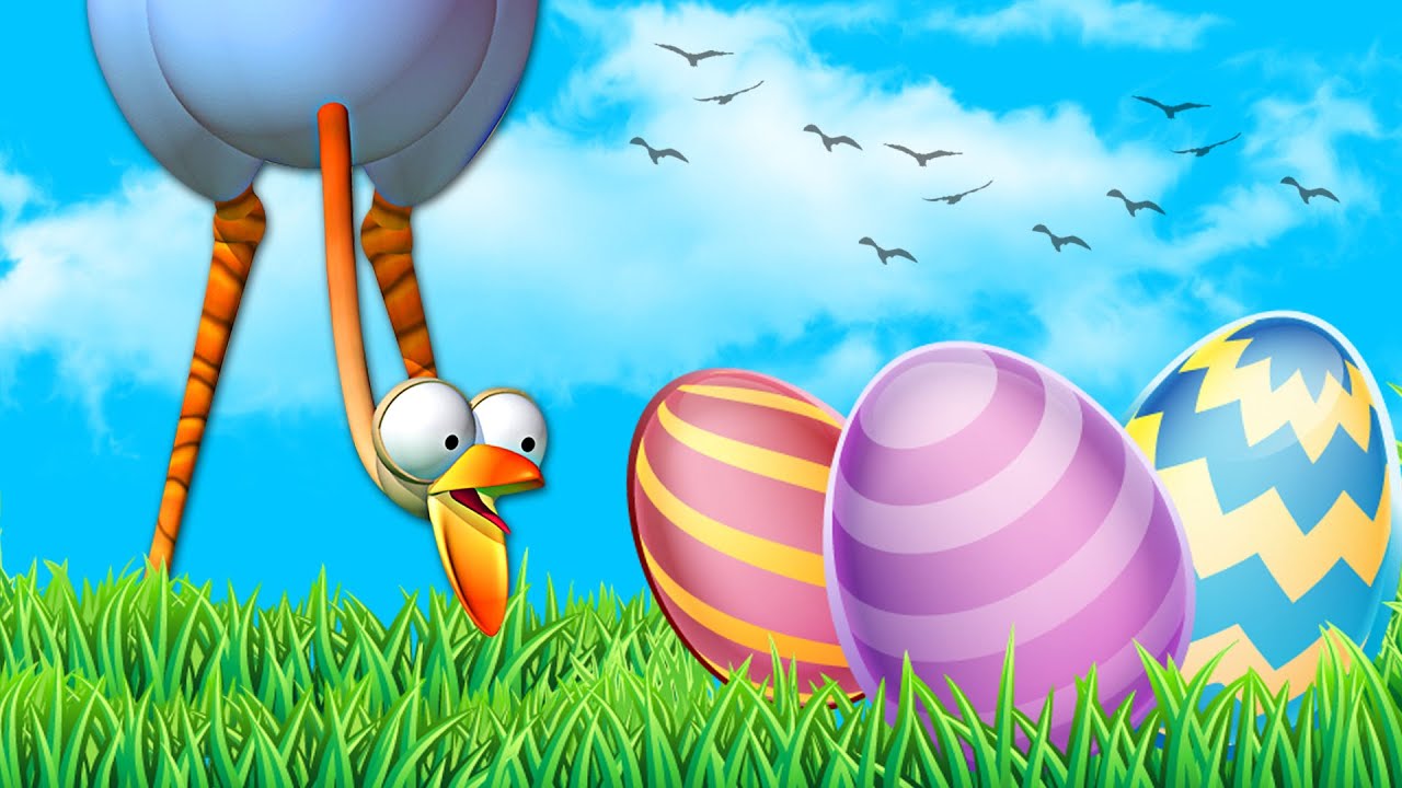 Easter Night In African Jungle | Funny Animal Cartoon For Kids | Gazoon ...