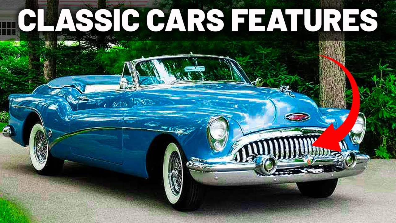Classic Car Features We Miss - YouTube