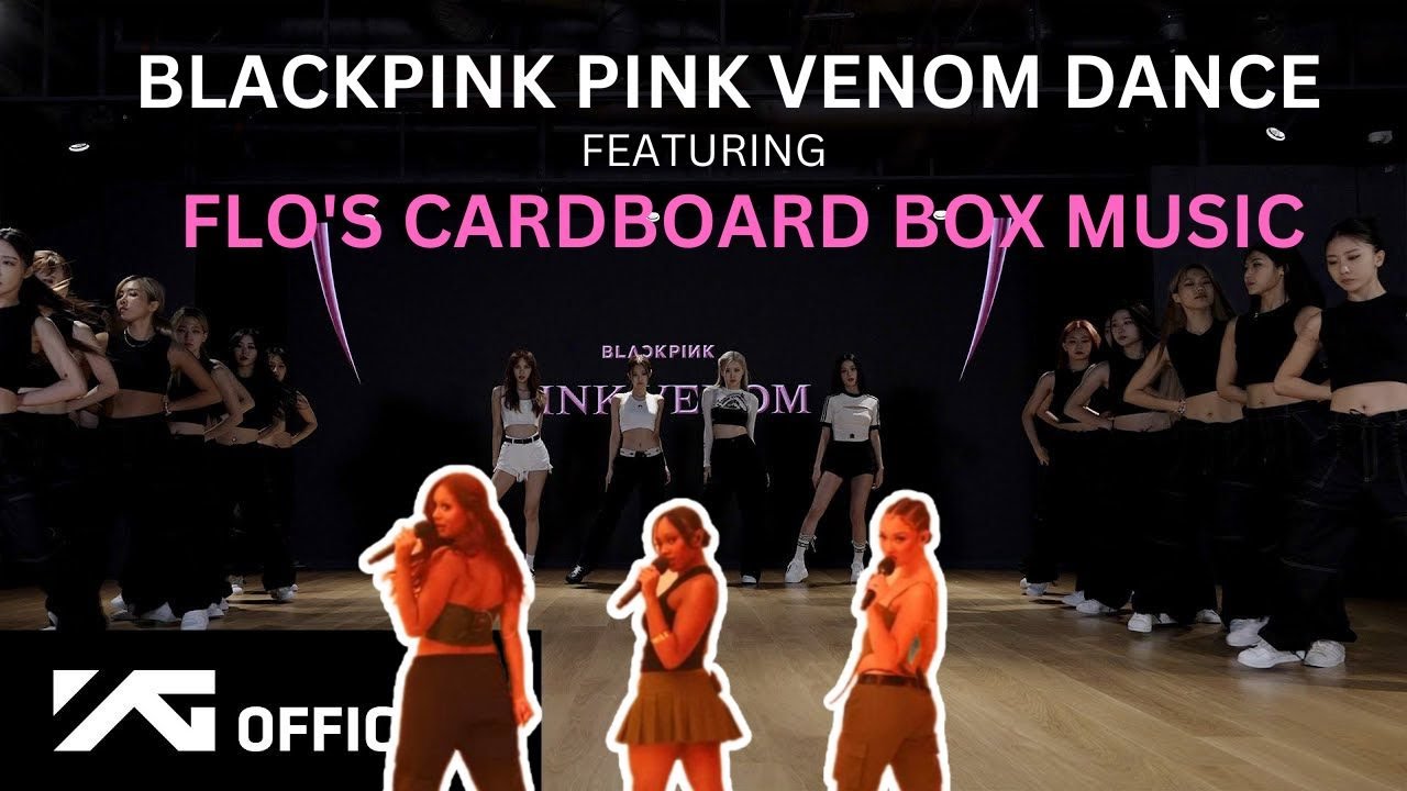 Blackpink PINK VENOM DANCE PRACTICE version of CARDBOARD BOX REMIX ...