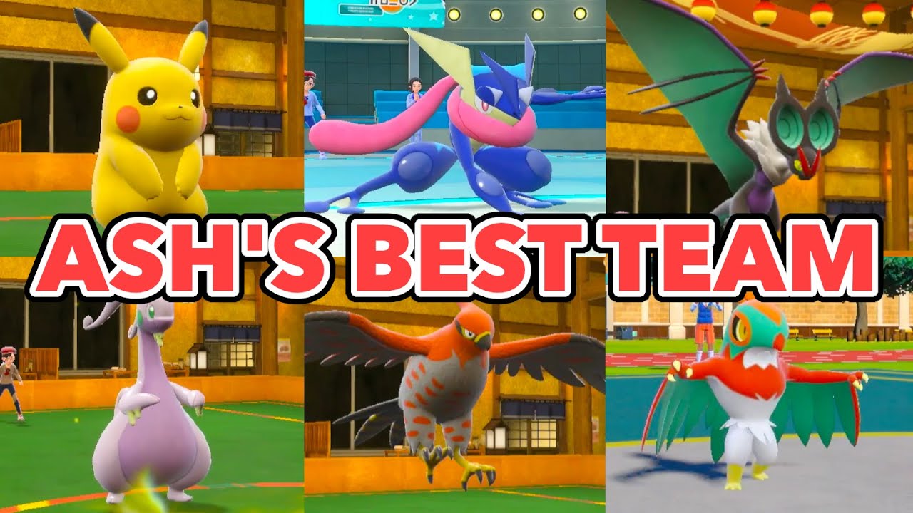 How good would Ash's team be in the actual game? - YouTube