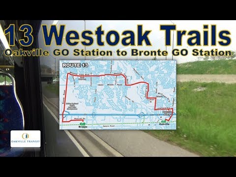 13 Westoak Trails - Oakville Transit Nova Bus LFS 1403 (Oakville GO ...