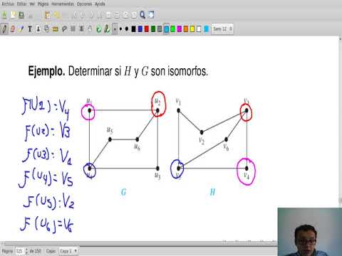 Clase 4-1 Matematicas discretas II. Isomorfismos en grafos - YouTube