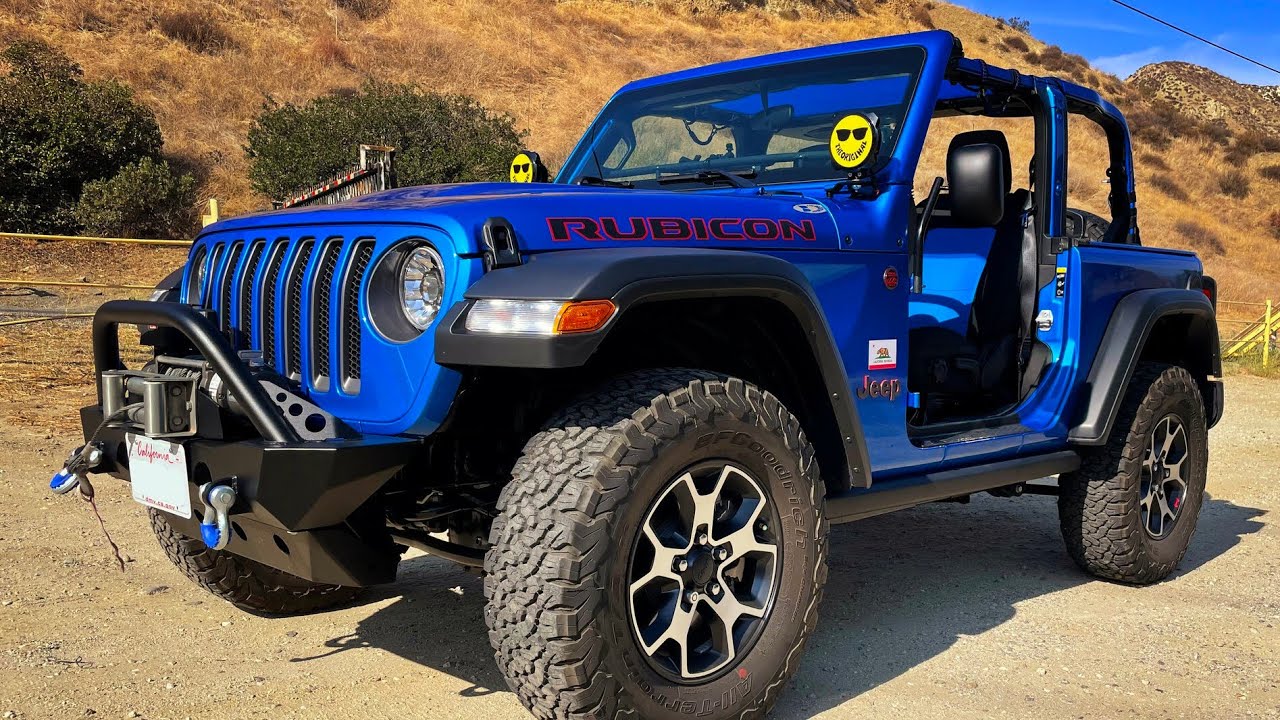 Jeep Wrangler Rubicon full detail! - YouTube