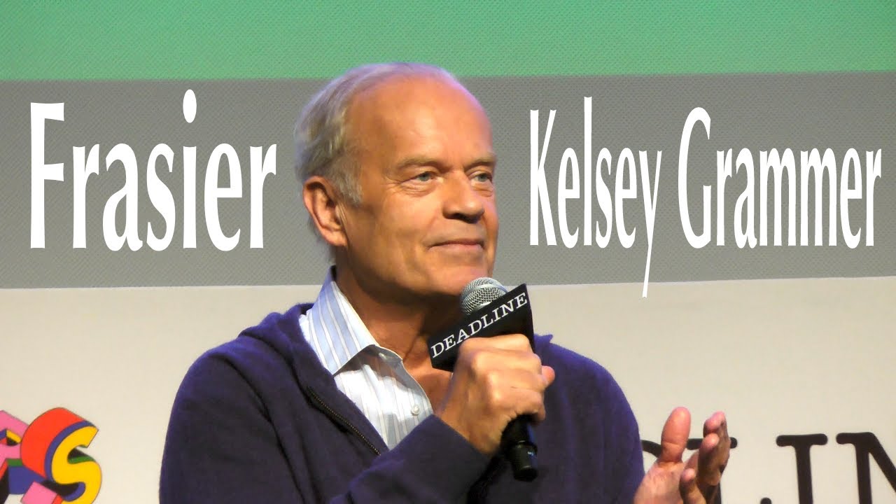 Frasier - Kelsey Grammer and showrunners Chris Harris and Joe Cristalli ...