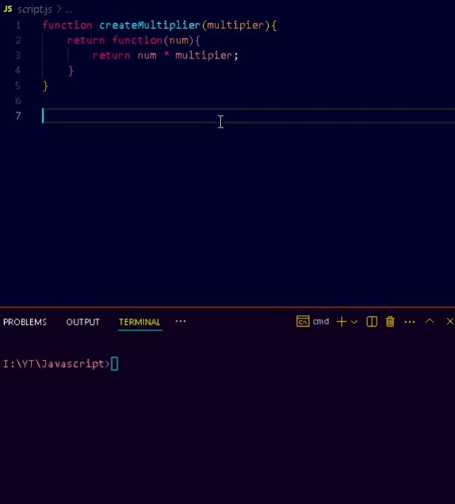 Function That Returns a Function in JavaScript 🔥 | JS Higher-Order Functions #Shorts - YouTube