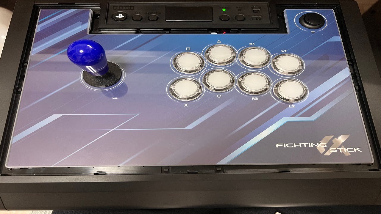 호리 파이팅스틱 알파 + 권바 그레비티 버튼 리뷰 (Hori Fighting Stick Alpha + Qanba Gravity ...