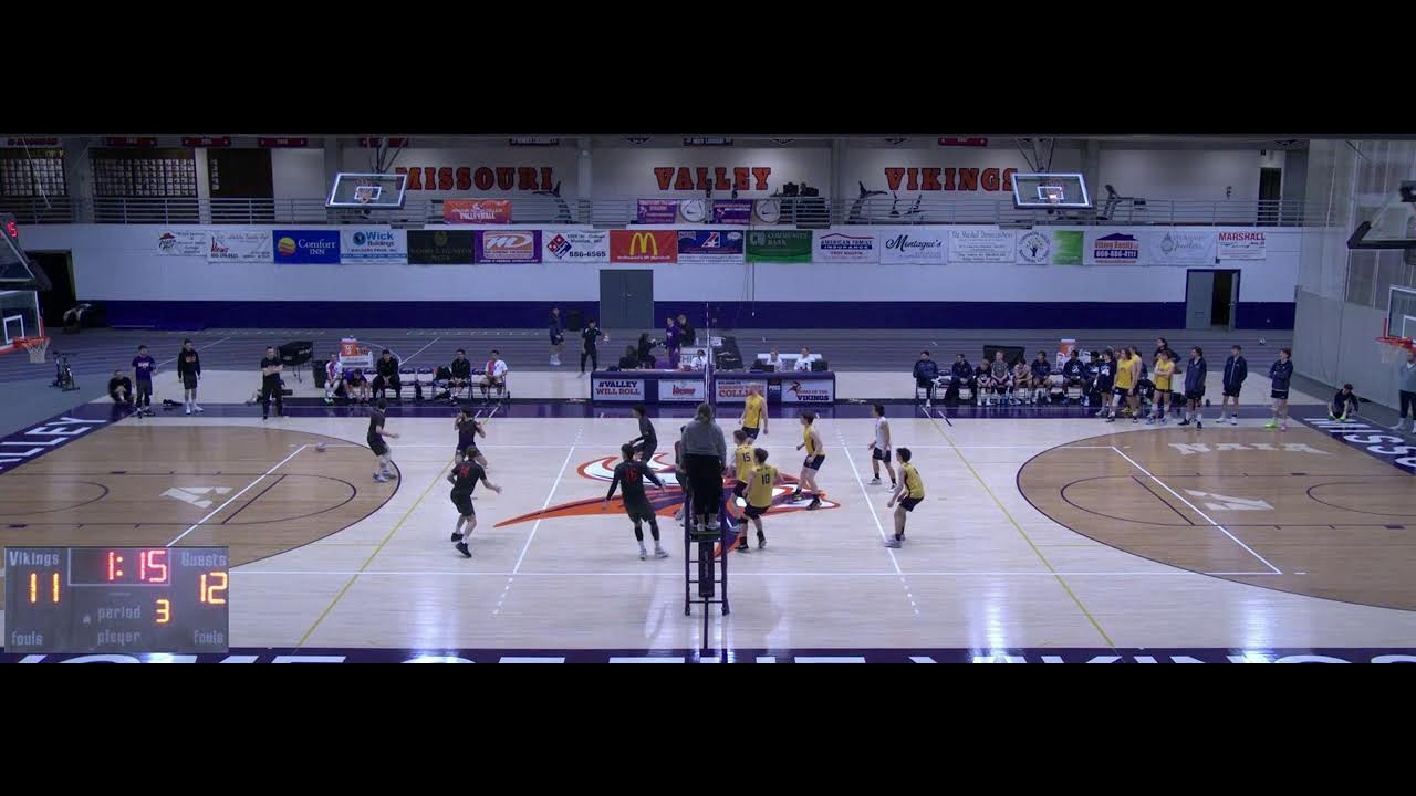 Missouri Valley vs Mount Mercy University Men's College Volleyball ...