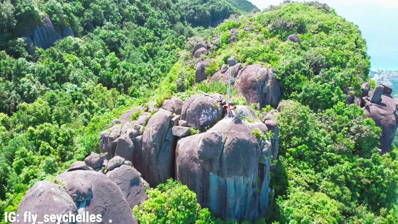 Mavic mini on Mahe island, Seychelles - YouTube