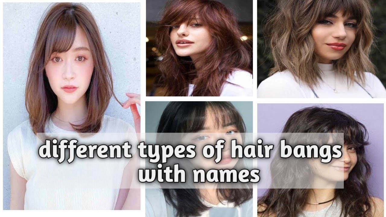 different types of hair bangs with names || Korean hair bangs || Asian ...
