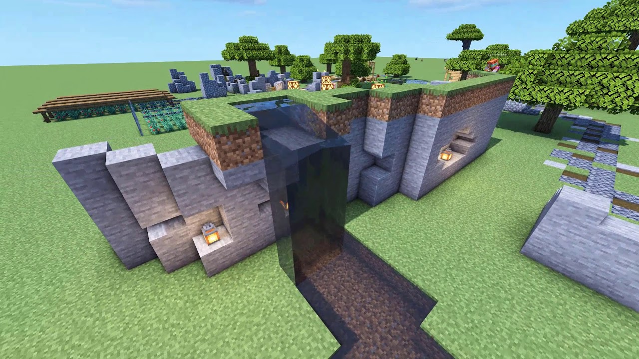 Medival Path Minecraft Build - YouTube