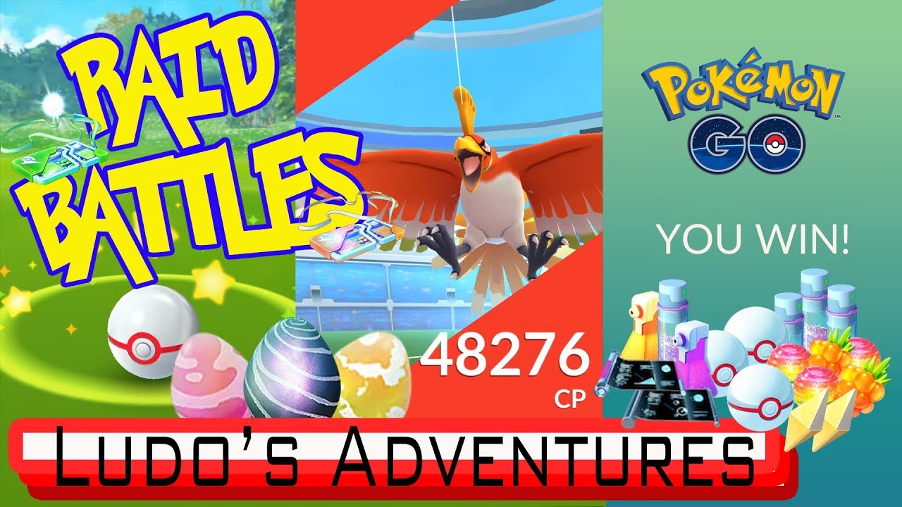 LEGENDARY HO-OH RAID BOSS BATTLE - POKEMON GO GYM RAID - YouTube