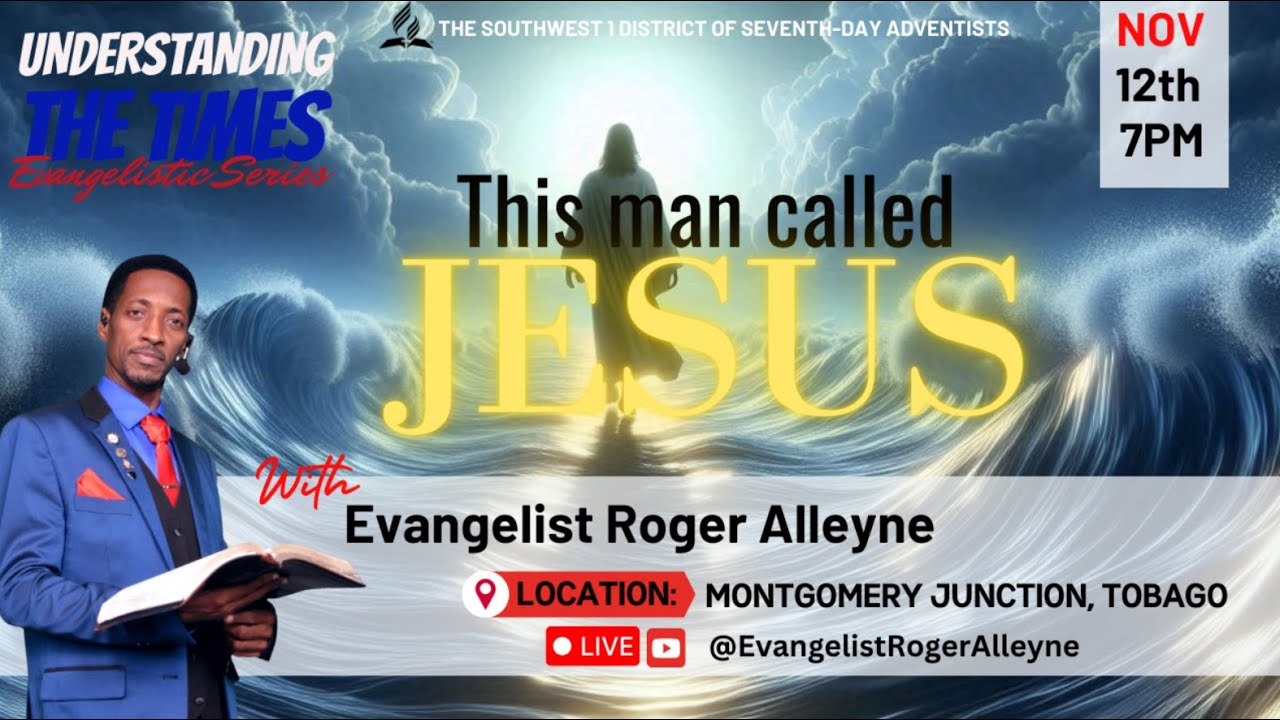 This Man Called Jesus | Understanding The Times | Evangelist Roger ...