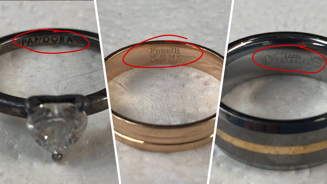 ENCONTRÉ PUROS ANILLOS DE MARCA - YouTube