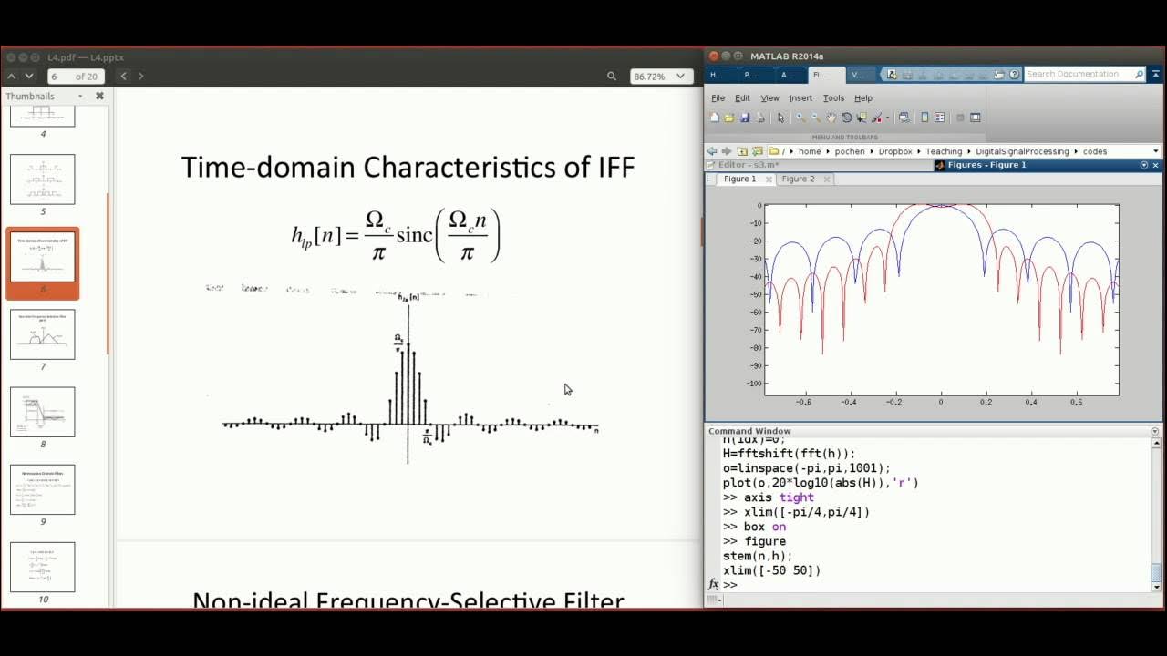 Digital Signal Processing Using Matlab 13 (Discrete Filters 2) - YouTube