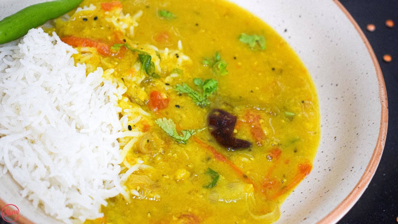 Assamese Mosur Dali Recipe | Masoor Dal Recipe - YouTube