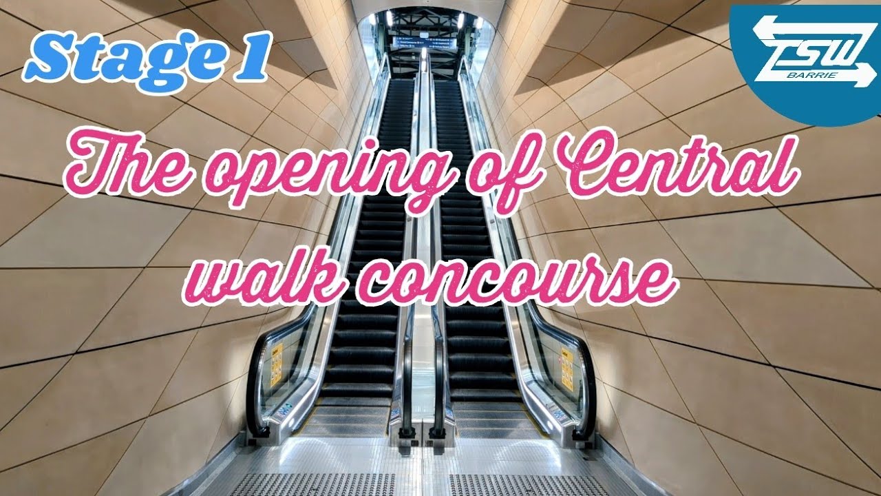 Central walk at Sydney's Central station opening Transport NSW Metro ...