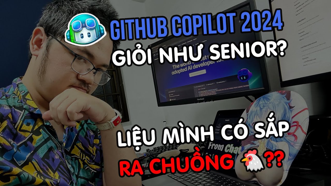 Dùng Github Copilot, tôi mất niềm tin vào Khả Năng Code và Ngành Dev - YouTube
