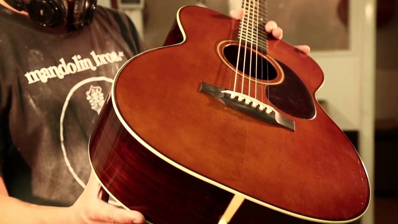 Atkin Guitars - OOO 28 'Aged Finish' Demo - Featuring Alan Prosser ...