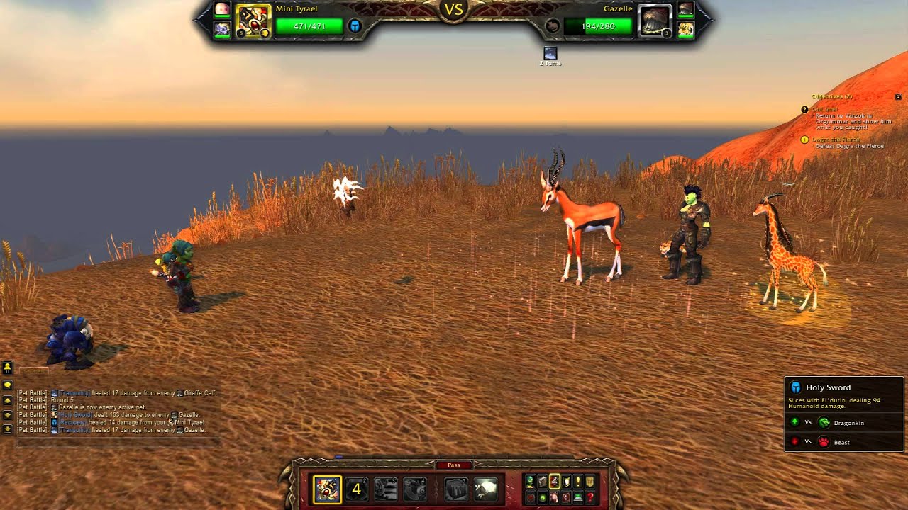 Pokemon! WoW Pet Battles - YouTube