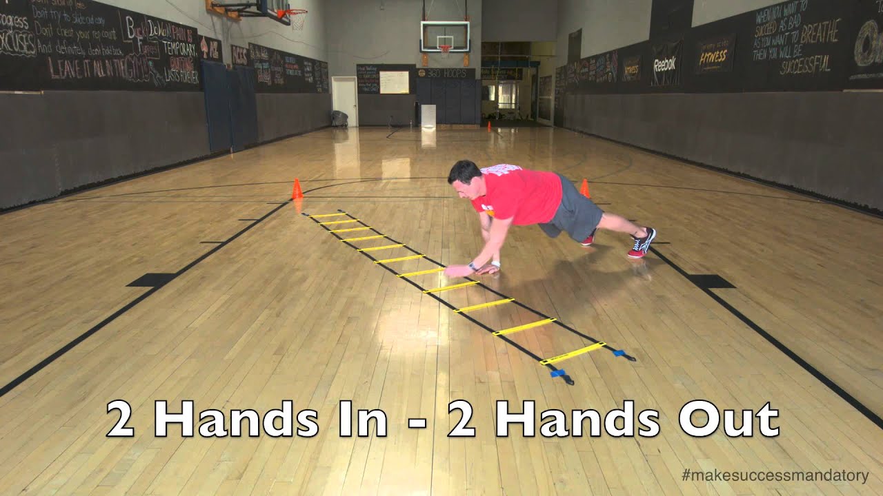 2 Hands In - 2 Hands Out - Speed Ladder Drill - YouTube