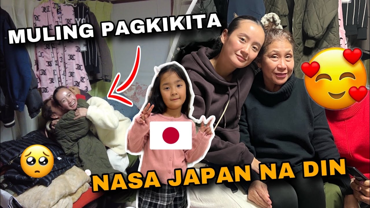 SA WAKAS NANDITO NA DIN SA JAPAN | Filipino Japanese famili - YouTube