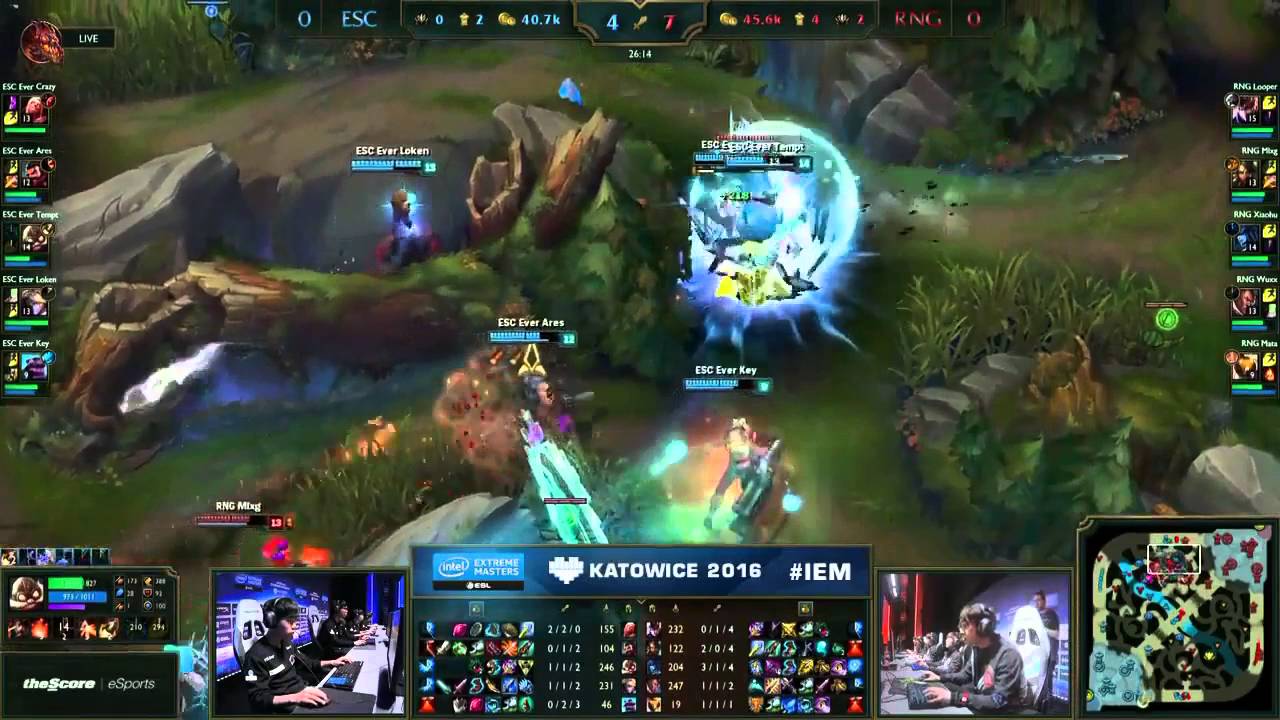 IEM 2016 ESC vs RNG Game 1 Group A Highlight HD - YouTube