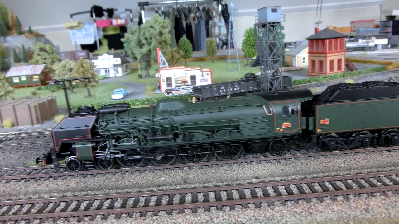 Sncf 241P steamlocomotive - YouTube