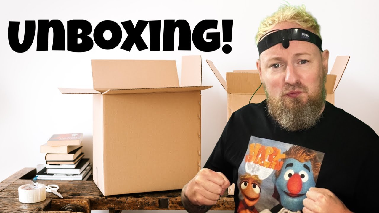 ‘Unboxing!’ - Unboxing a Puppet with Lee Thompson. # ...