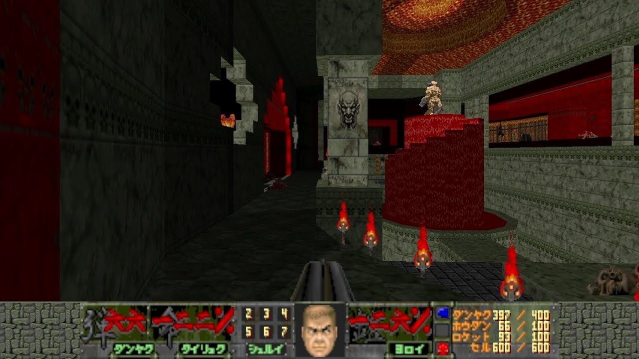 [Doom] Japanese Community Project Playthrough Map 19 "Remind" - YouTube