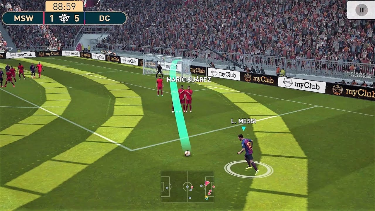 Pes Mobile 2019 / Pro Evolution Soccer / Android Gameplay #36 - YouTube