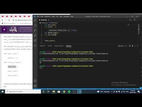 UoPeople CS 1101 Unit Two (assignment) - YouTube