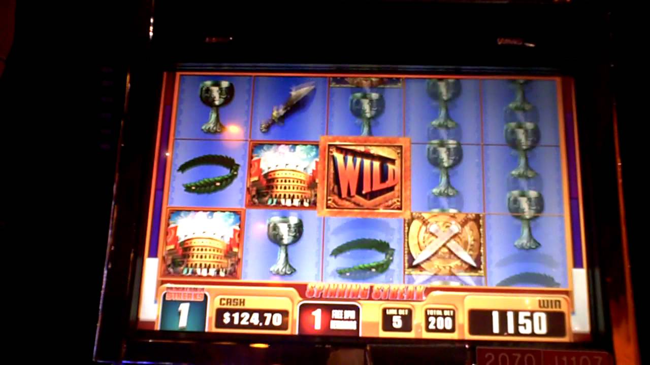 Free Spins Maximus slot bonus win at Sands Casino in Bethlehem - YouTube
