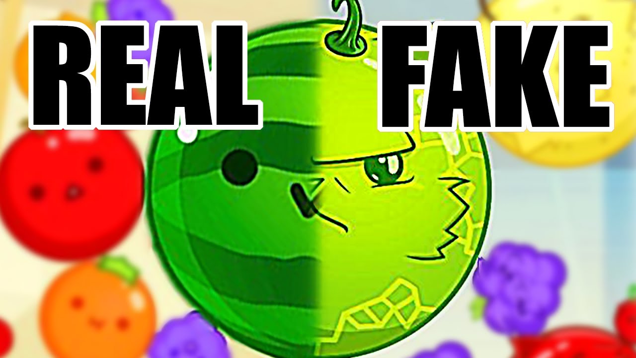 Watermelon games, but Bootlegged - YouTube
