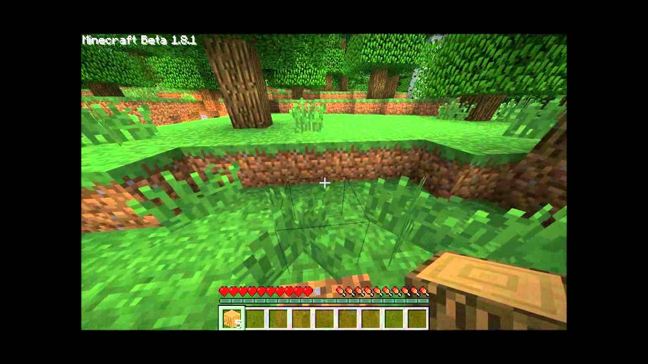 HD Widescreen Minecraft Test. - YouTube