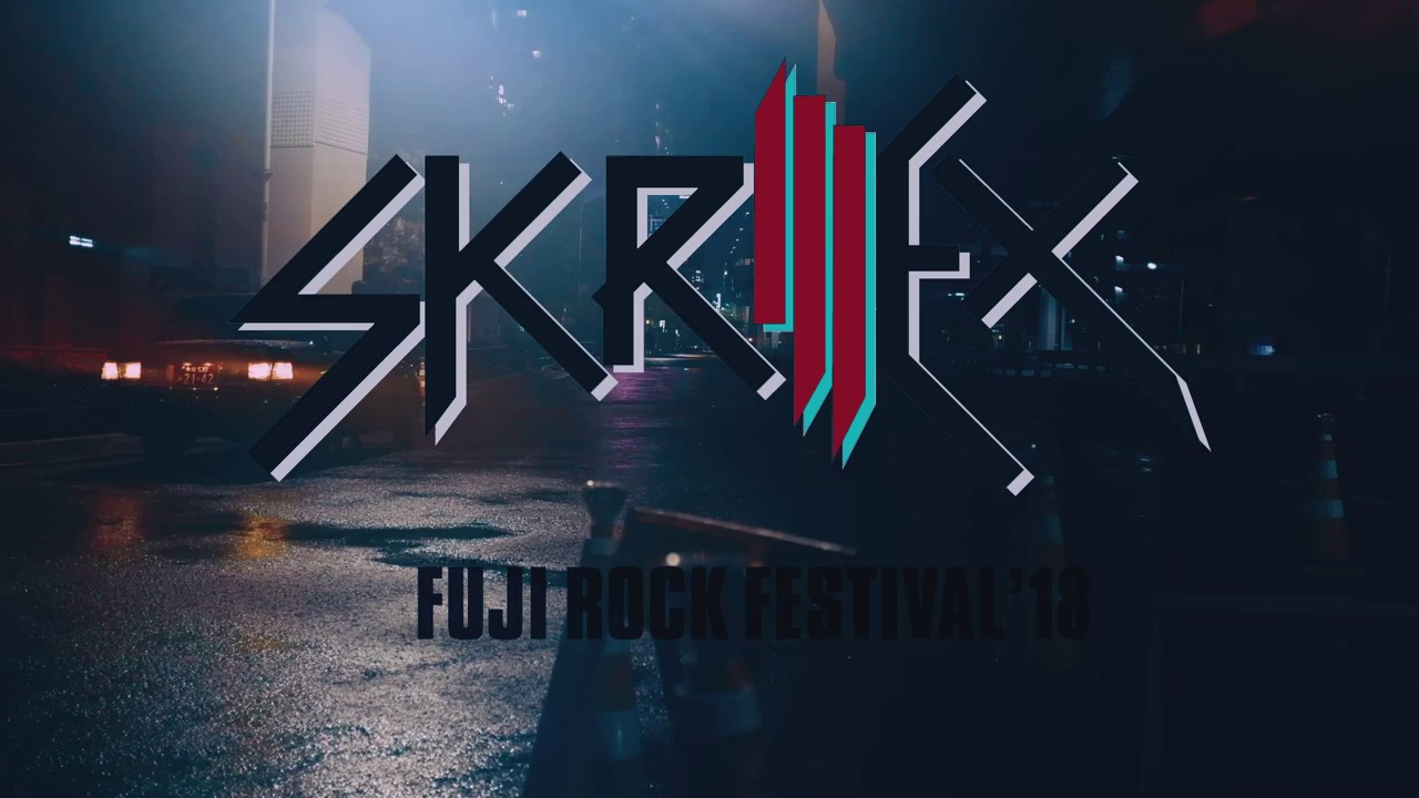 Skrillex Symbol Blue