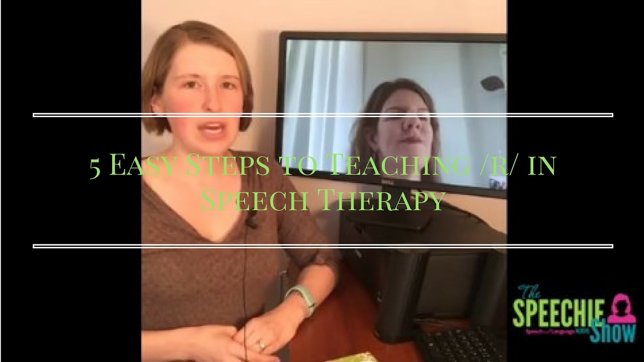 5 Easy Steps to Teaching /r/ in Speech Therapy - YouTube