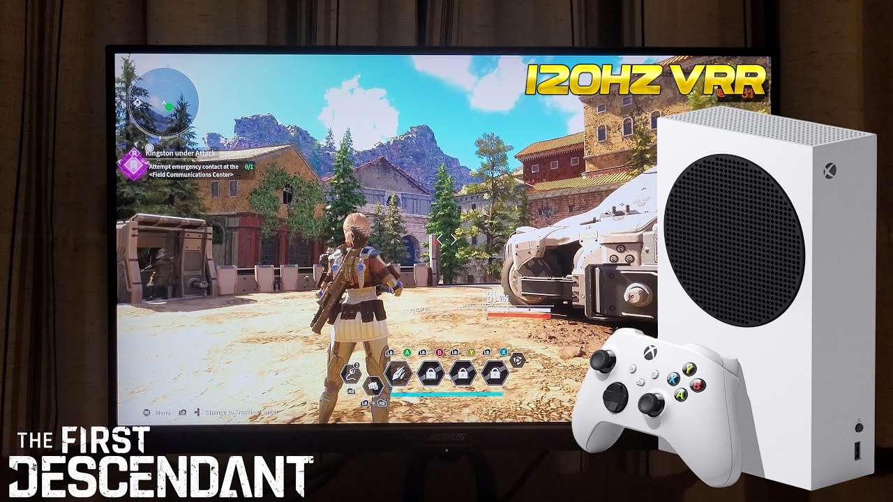 THE FIRST DESCENDANT XBOX SERIES S BALANCE MODE 120HZ VRR TEST - YouTube
