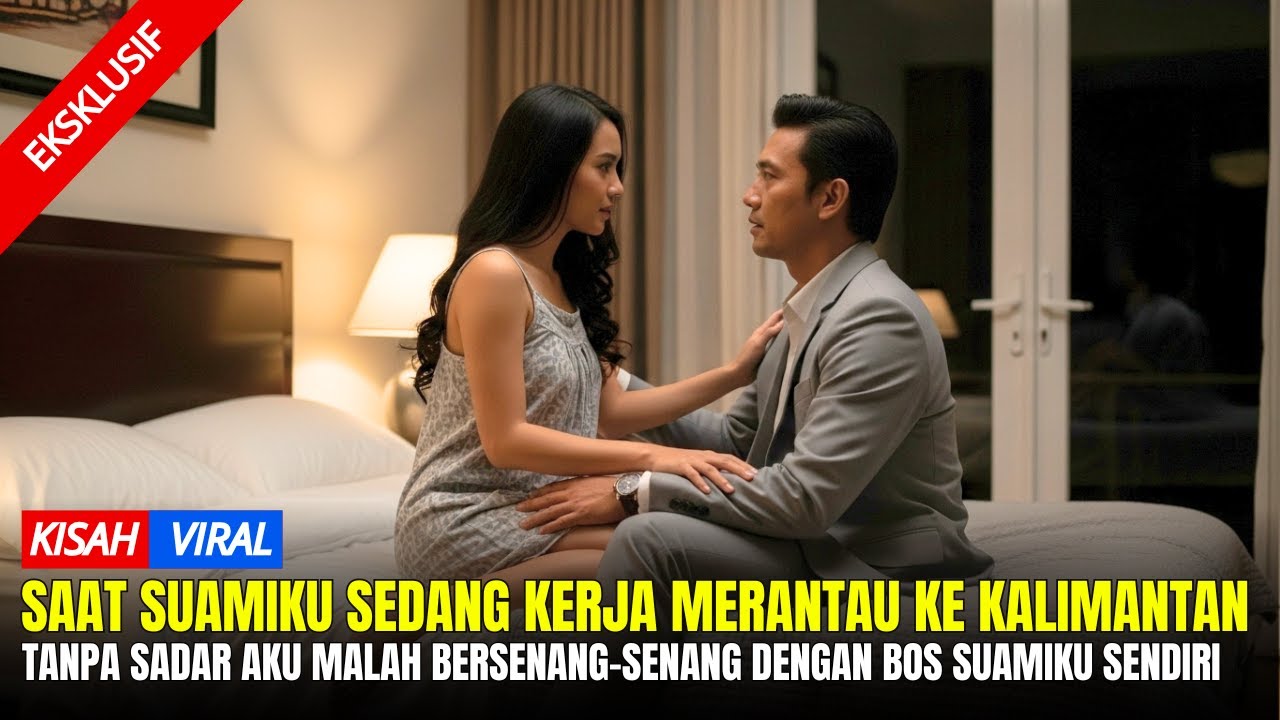 KISAH NYATA‼️ Suami Kerja di Kalimantan! Istri Jatuh ke Peluk4n Bos Suami | Kisah Rumah Tangga ...