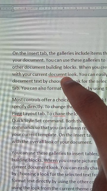 MS word Me Word Me Read line When you type in MS Office, there is a ...