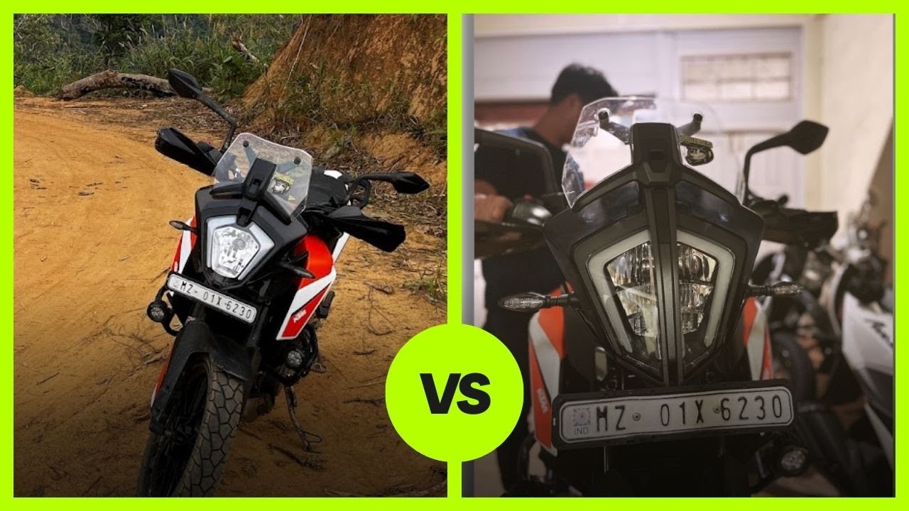 Installing KTM 390 Adventure headlight on 250 Adventure - YouTube