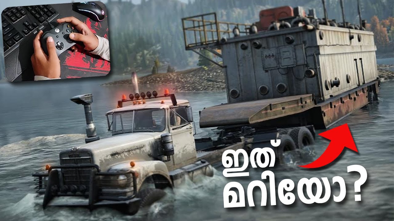 MASSIVE construction trailer delivery - SnowRunner - YouTube