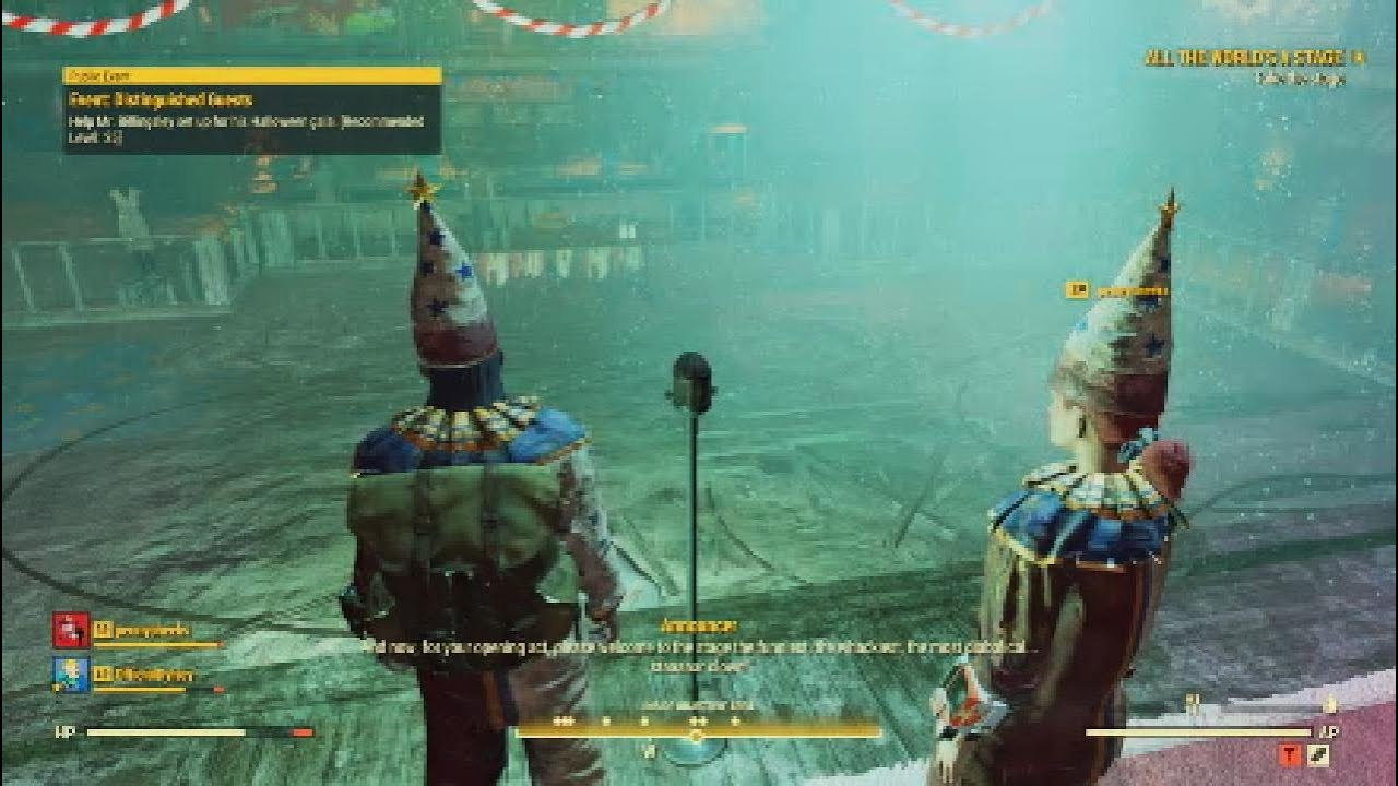 Alice Gets Pied! Becoming Performing Clowns! - Fallout 76 (#46) - YouTube