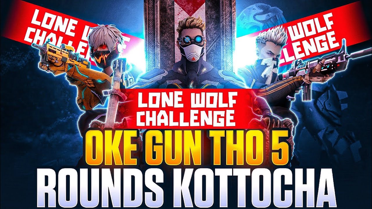 LONE WOLF CHALLENGE 😮😮|| ONE GUN 5 KILLS CHALLENGE 😒|| IMPOSSIBLE # ...