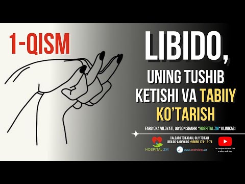 LIBIDO uning tushib ketishi va tabiiy ko’tarish | 1-qism