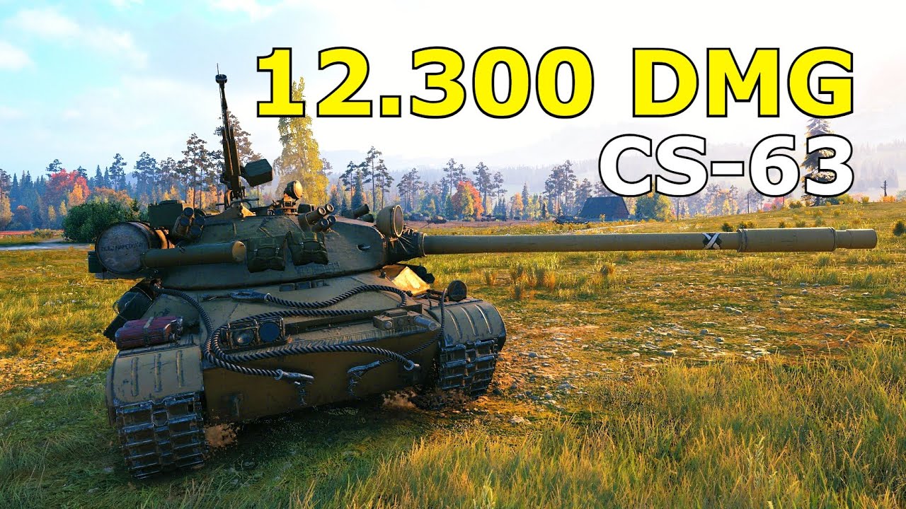 World of Tanks CS-63 - 6 Kills 12,3K Damage - YouTube