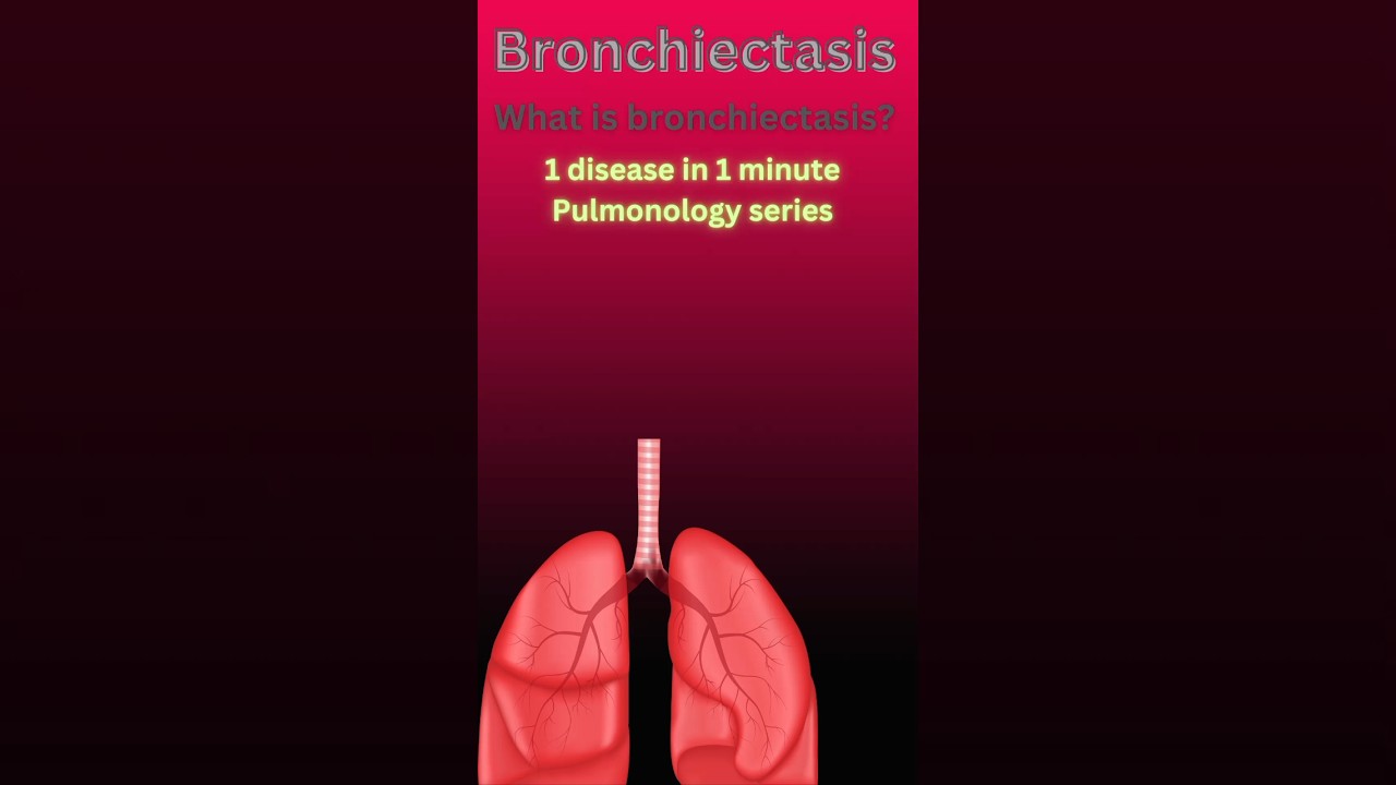 Bronchiectasis - YouTube