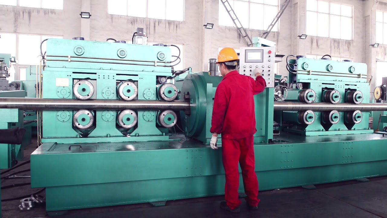 ROUND BAR PEELING MACHINE - YouTube