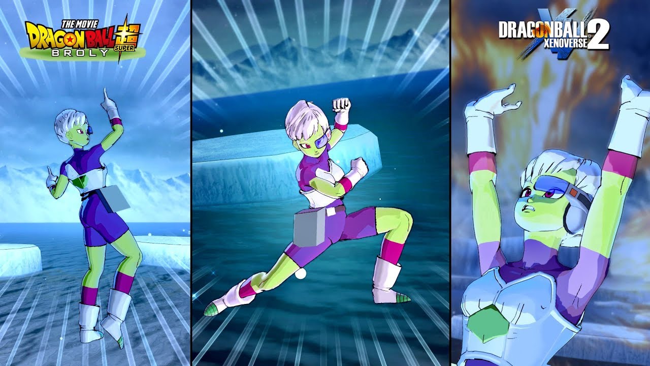 Cheelai from DBS Broly Movie vs Frieza | Dragon Ball Xenoverse 2 Modded ...