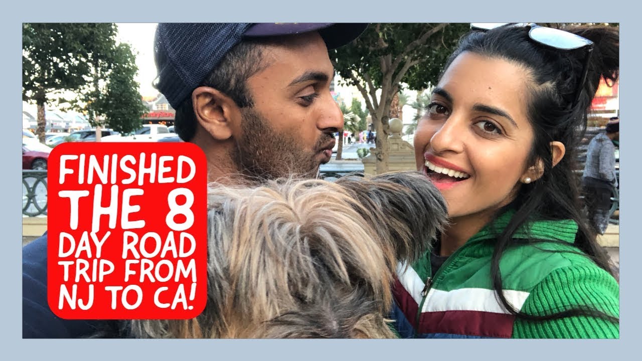 8 DAY ROAD TRIP COMPLETE!!! NJ to LA! - YouTube
