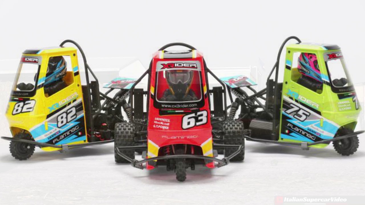 X-Rider 1/8 Flamingo RC Bike - YouTube